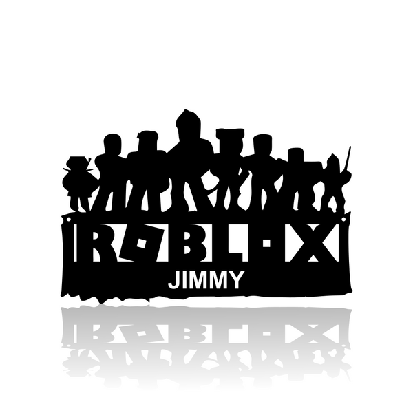 Roblox Plaque - Advanced Metal Art